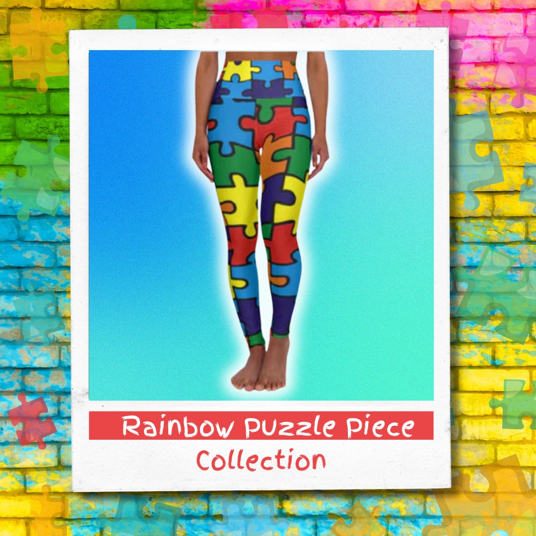 Rainbow Puzzle Piece Collection – All Things Autism Staar Fields